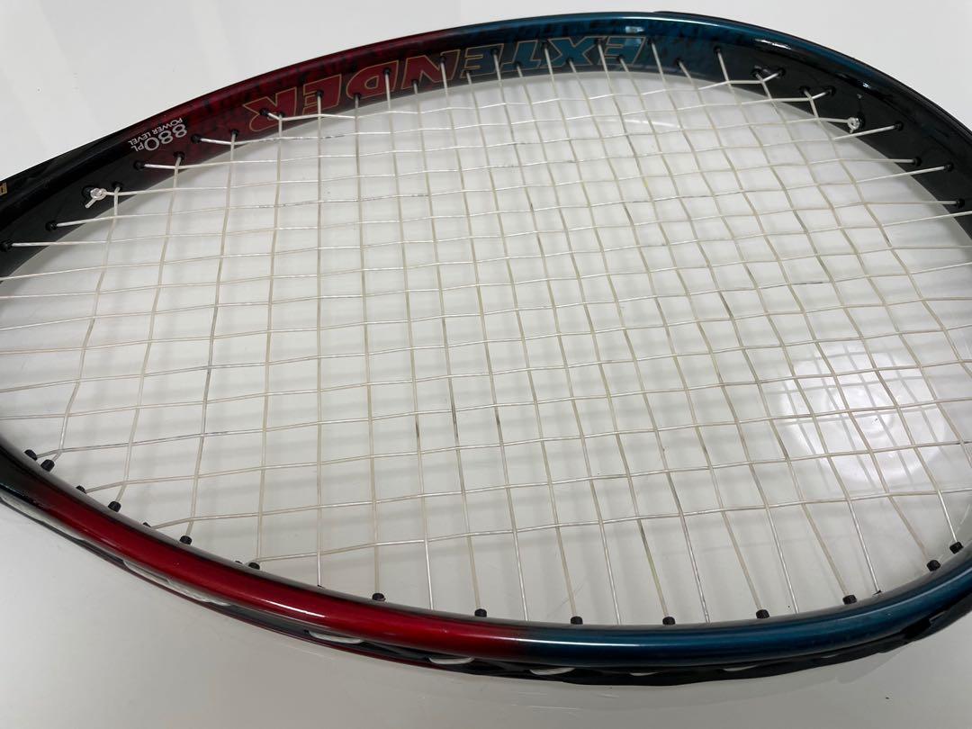 Prince Extender Thunder 880 Tennis Racket 網球拍 with bag, 運動產品, 運動與體育, 運動 ...