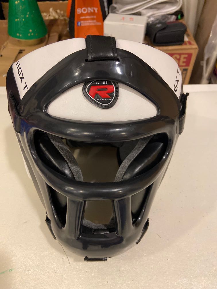 RDX MMA Training Helmet (Medium), Sports Equipment, Exercise & Fitness ...