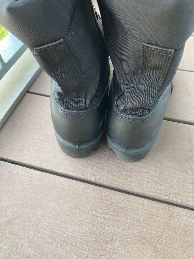 SAF WP Combat Boots | US 8.5, Men's Fashion, Footwear, Boots on Carousell