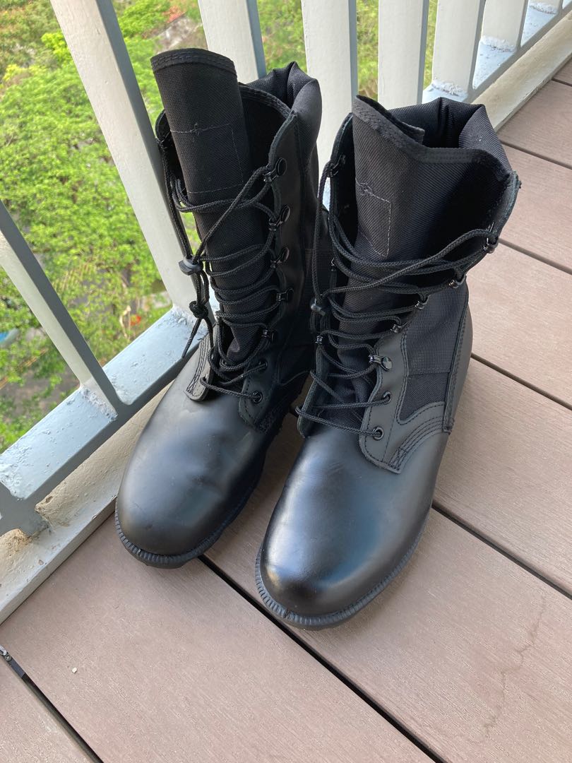 SAF WP Combat Boots | US 8.5, Men's Fashion, Footwear, Boots on Carousell