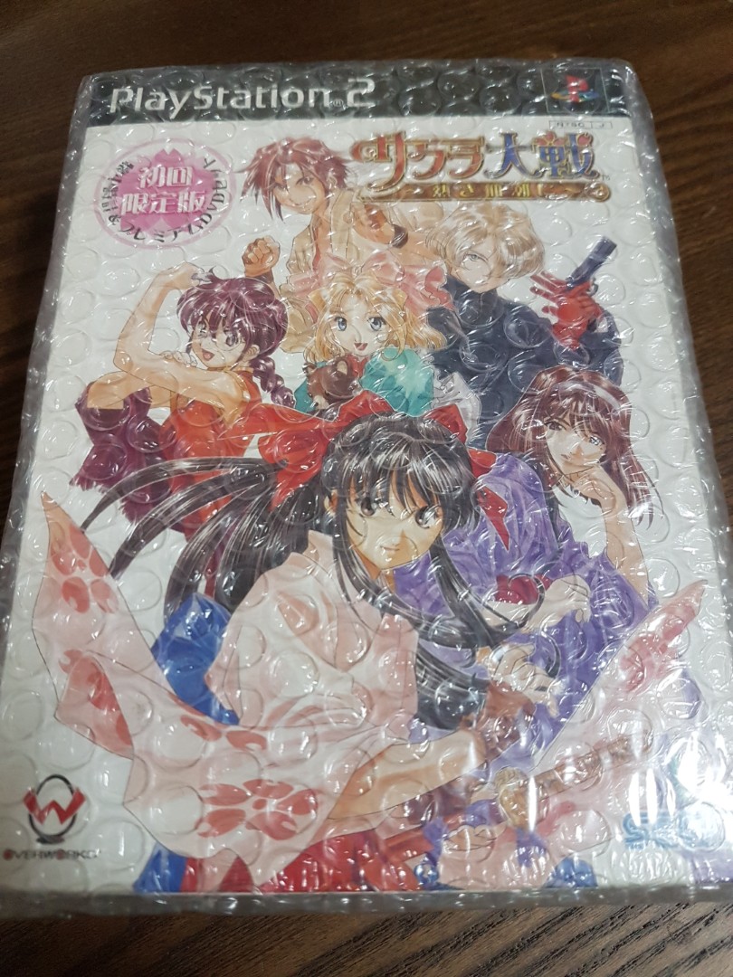 PS2 Sakura Wars: Atsuki Chishio ni First Press Limited Edition, Video ...