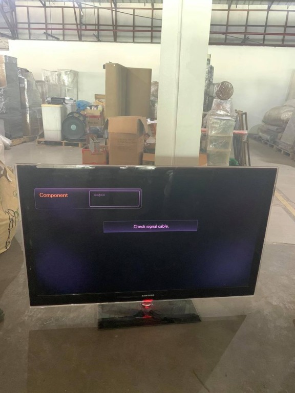 Samsung 55" Series 7 LED flat screen TV, TV & Home Appliances, TV ...