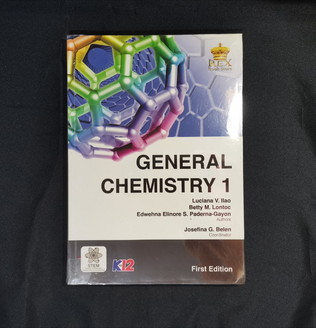 SHS Book: General Chemistry 1 - Ilao, Lontoc, Paderna-Gayon & Belen ...