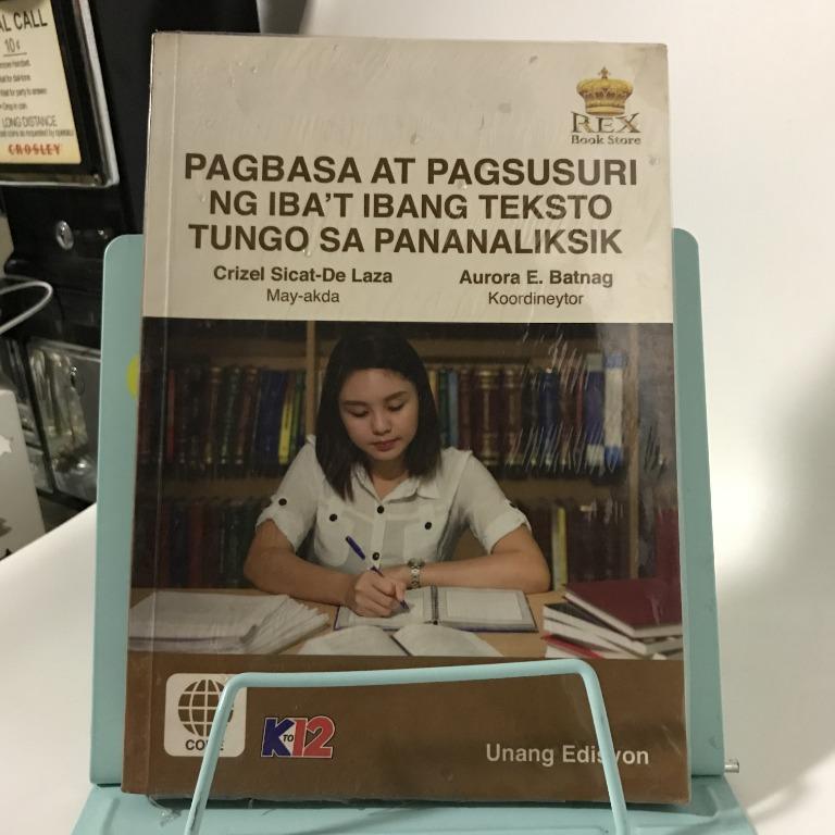 SHS Grade 11 Pagbasa at Pagsusuri ng Iba't Ibang Teksto Tungo sa ...