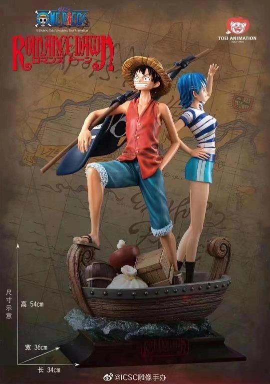 Toei Animation - One Piece Romance Dawn - Luffy & Nami, Hobbies & Toys ...