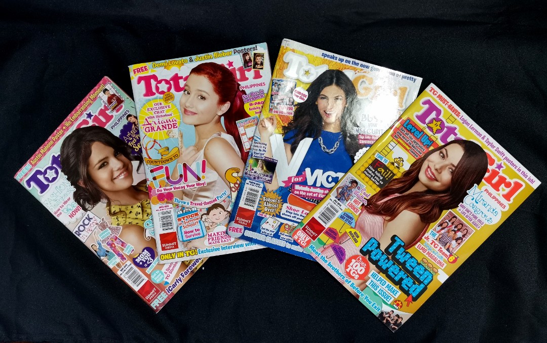 Total Girl Philippines Magazine Book Set, Hobbies & Toys, Books ...