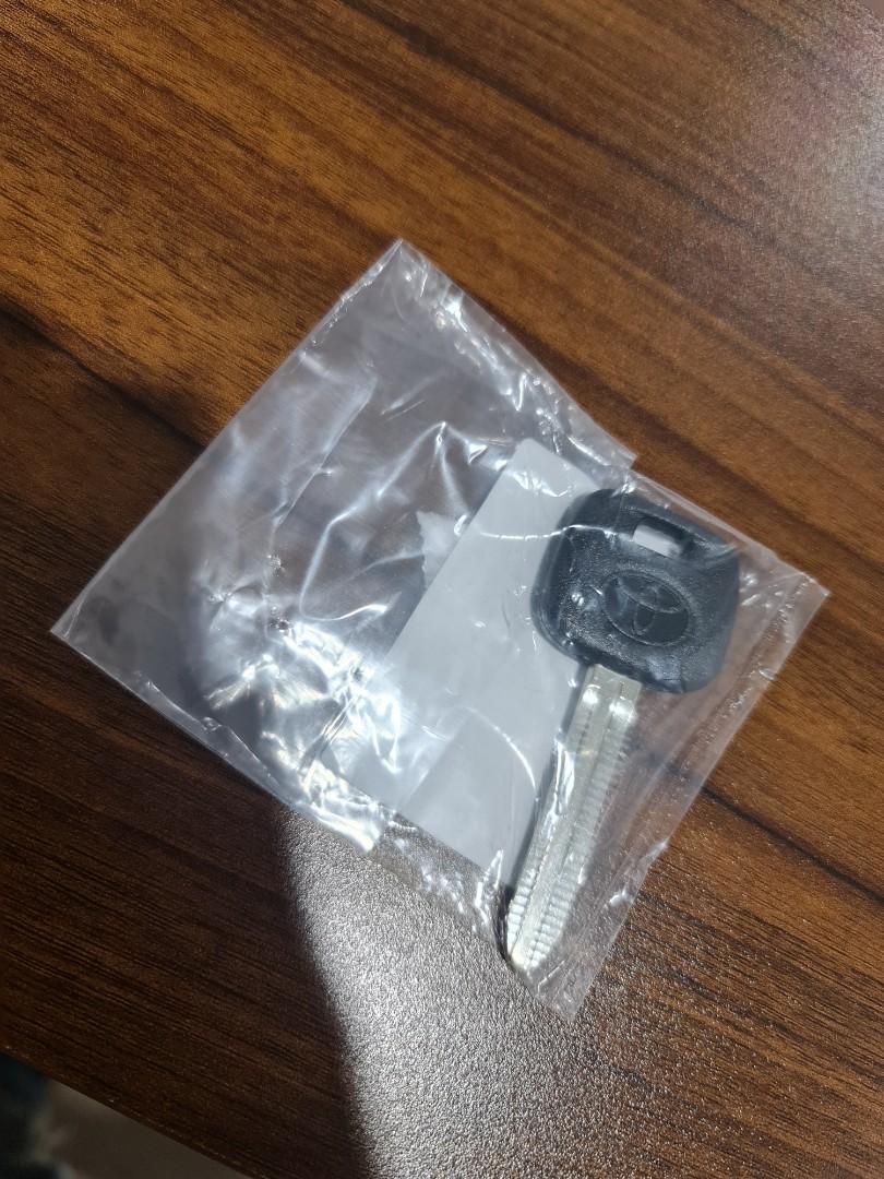 Toyota Master Key Original Bnew Uncut, Car Parts & Accessories, Other ...