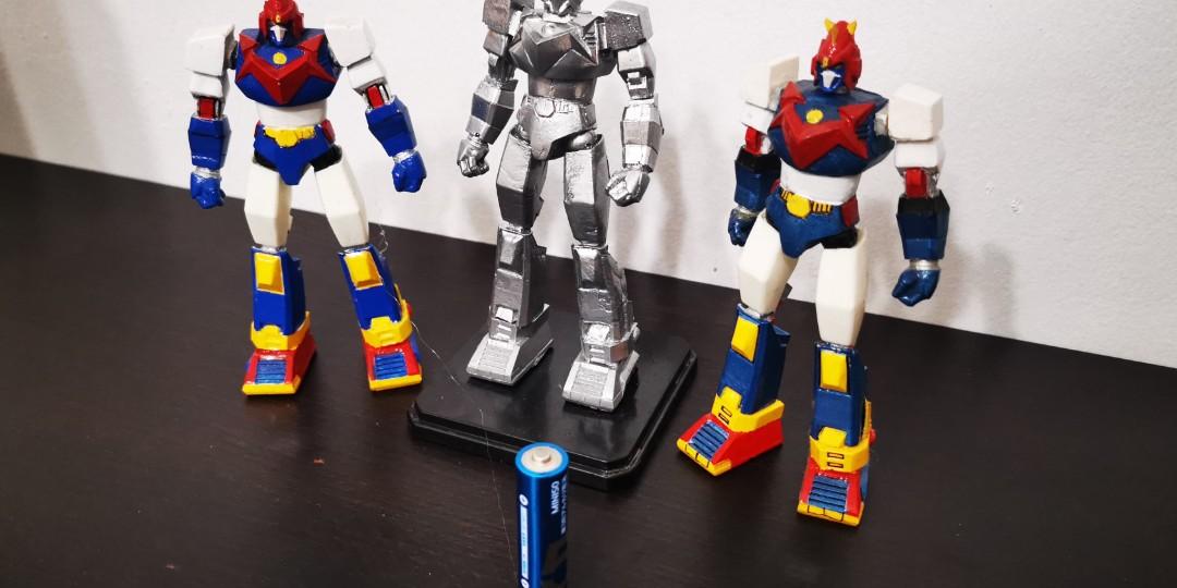 Voltes v resin cast statue, Hobbies & Toys, Toys & Games on Carousell