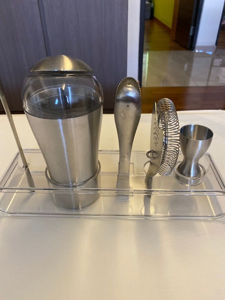 WMF cocktail set, Furniture & Home Living, Kitchenware & Tableware ...