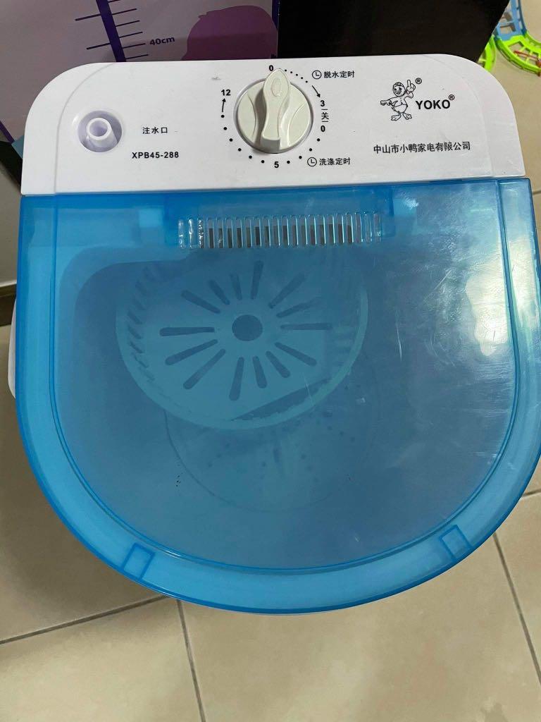 yoko portable washing machine, TV & Home Appliances, Washing Machines ...