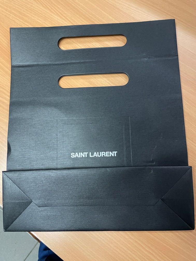 YSL paper bag, Luxury, Bags & Wallets on Carousell