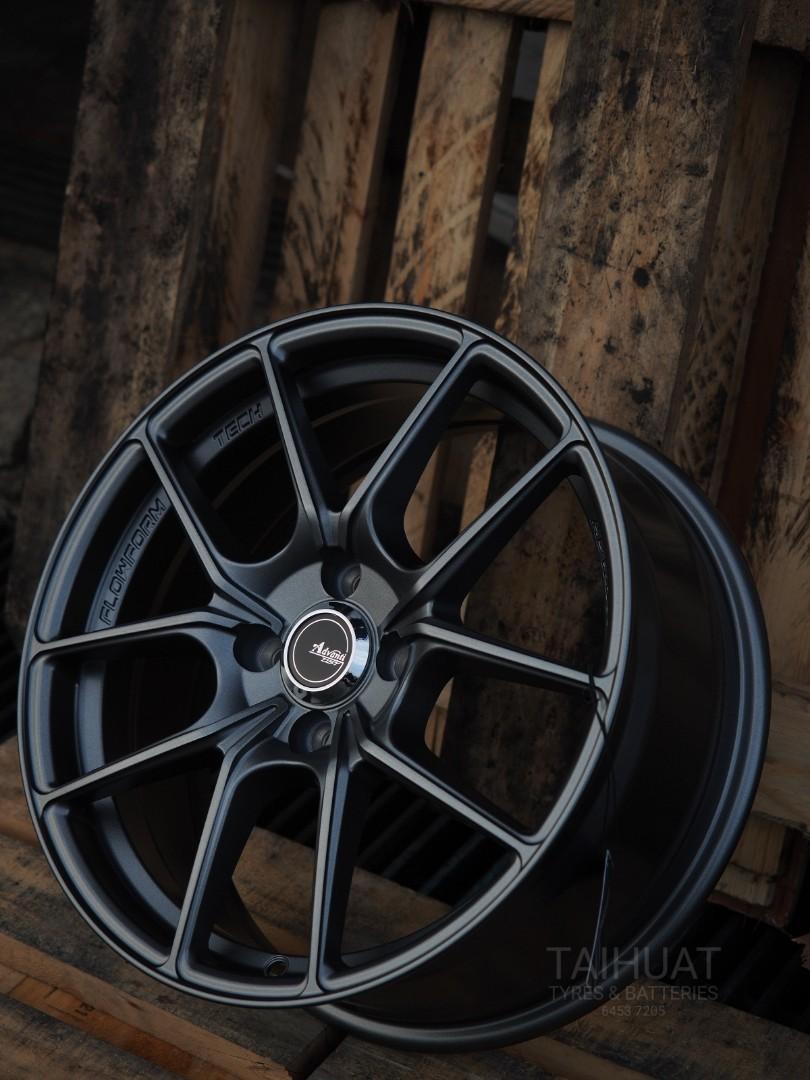 15" ADVANTI RACING VERO 4X100 LIGHT WEIGHT RIMS, Car Accessories, Tyres ...