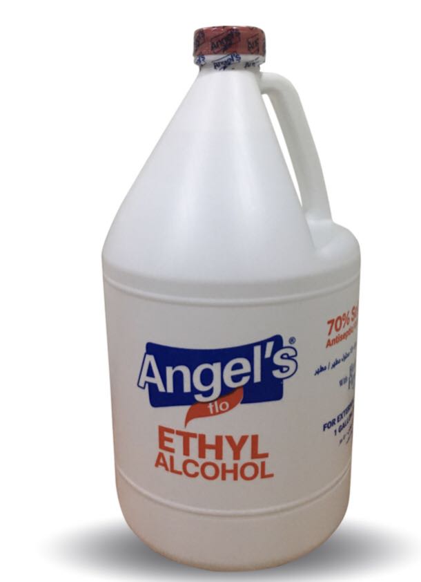 1 Gallon Alcohol Angel’s Flo Ethyl Alcohol, Beauty & Personal Care ...