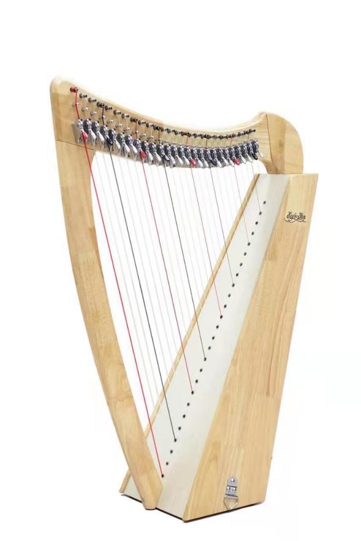 26 string fully lever harp, Hobbies & Toys, Music & Media, Musical ...