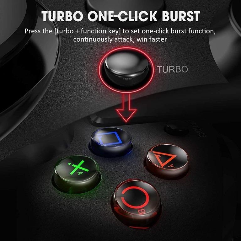 ( NEW ) T2090 PICTEK Wireless Controller, Gaming Controller Gamepad ...