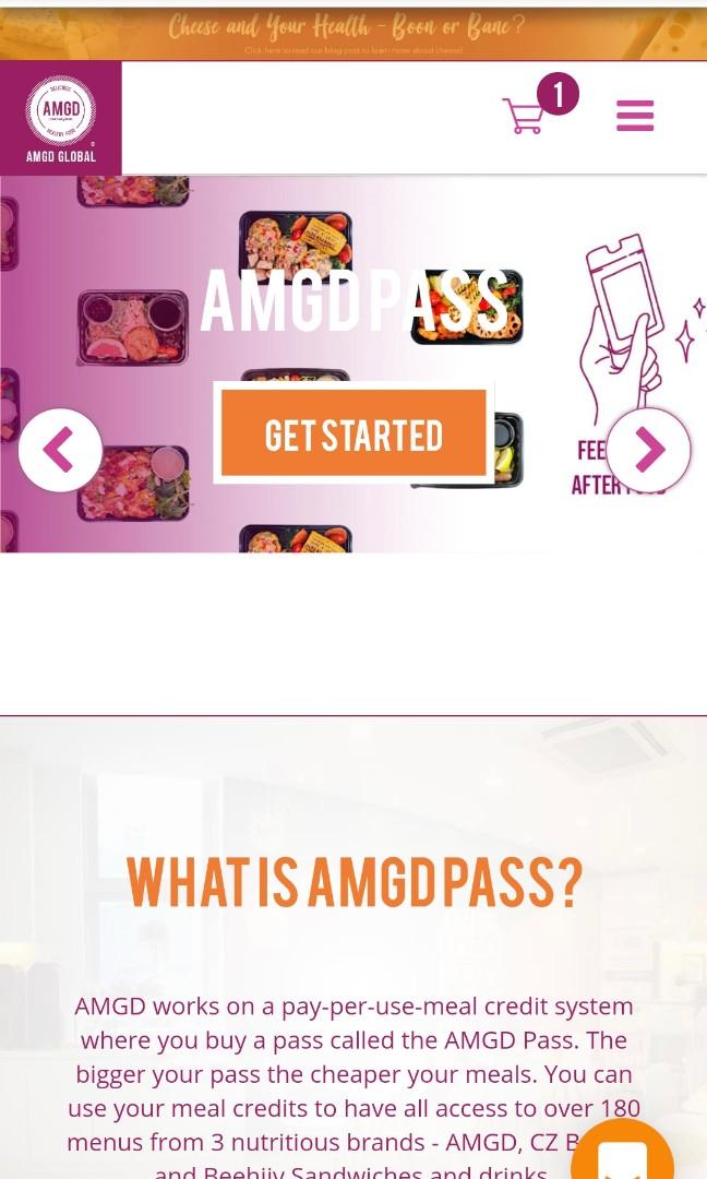 AMGD CREDITS, Food & Drinks, Local Eats on Carousell
