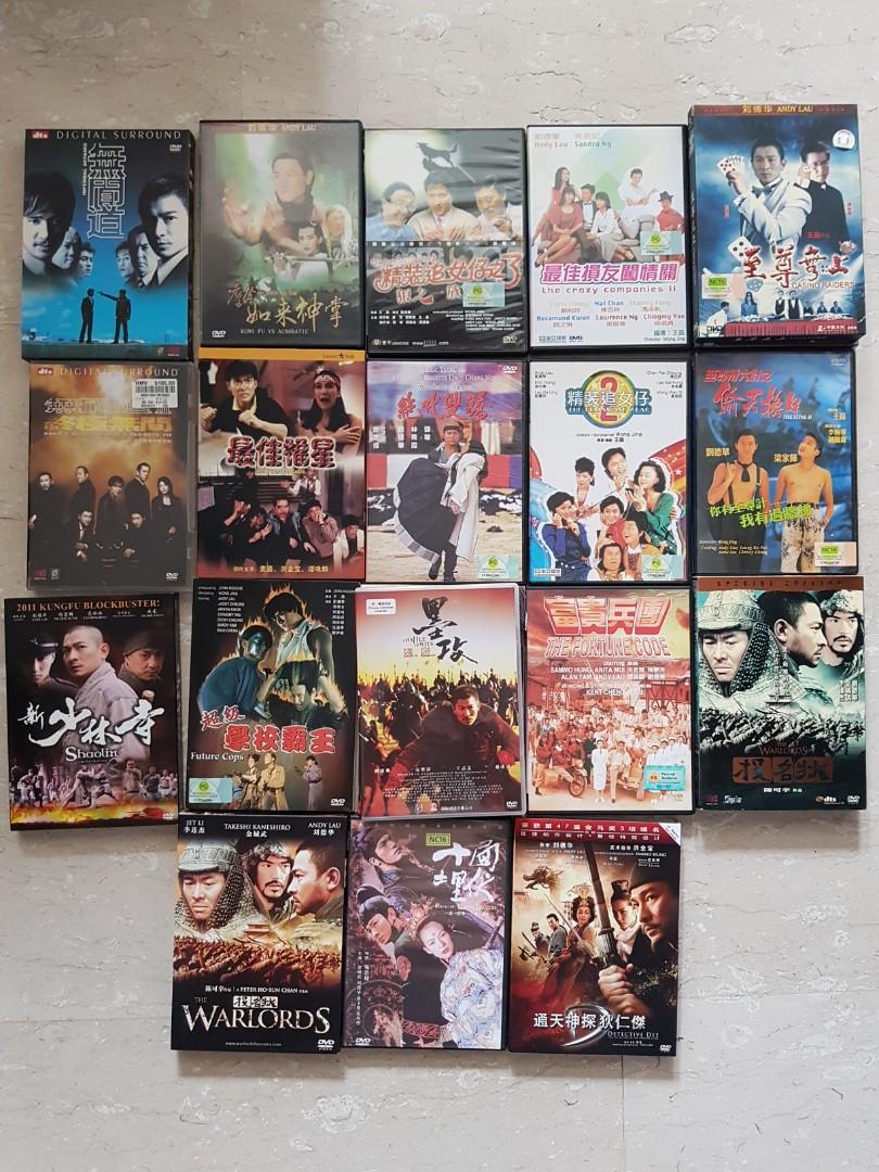 Andy Lau DVD Movie Collection, Hobbies & Toys, Music & Media, CDs ...