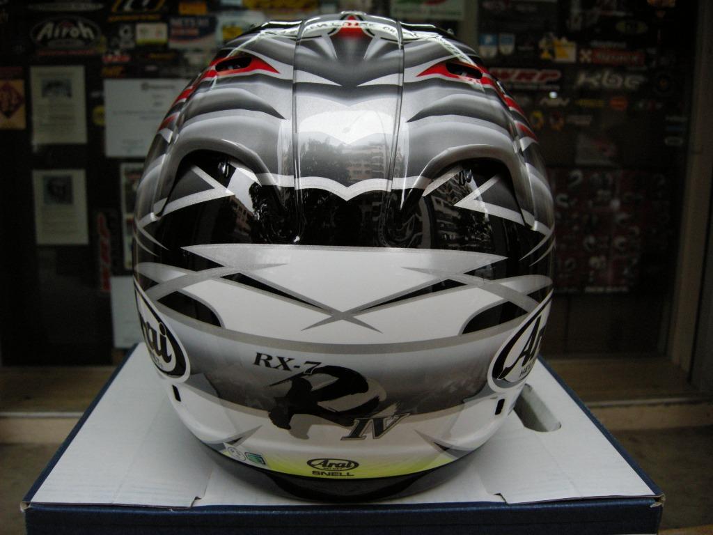 Arai Okada RX7 RR4 Grey Rare Collection Ready Stock Promo Do