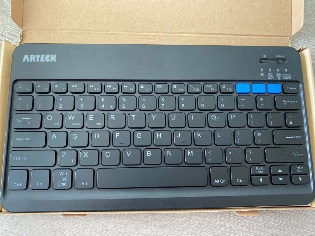 Arteck HB220B Universal Backlit Bluetooth Keyboard, Computers & Tech ...