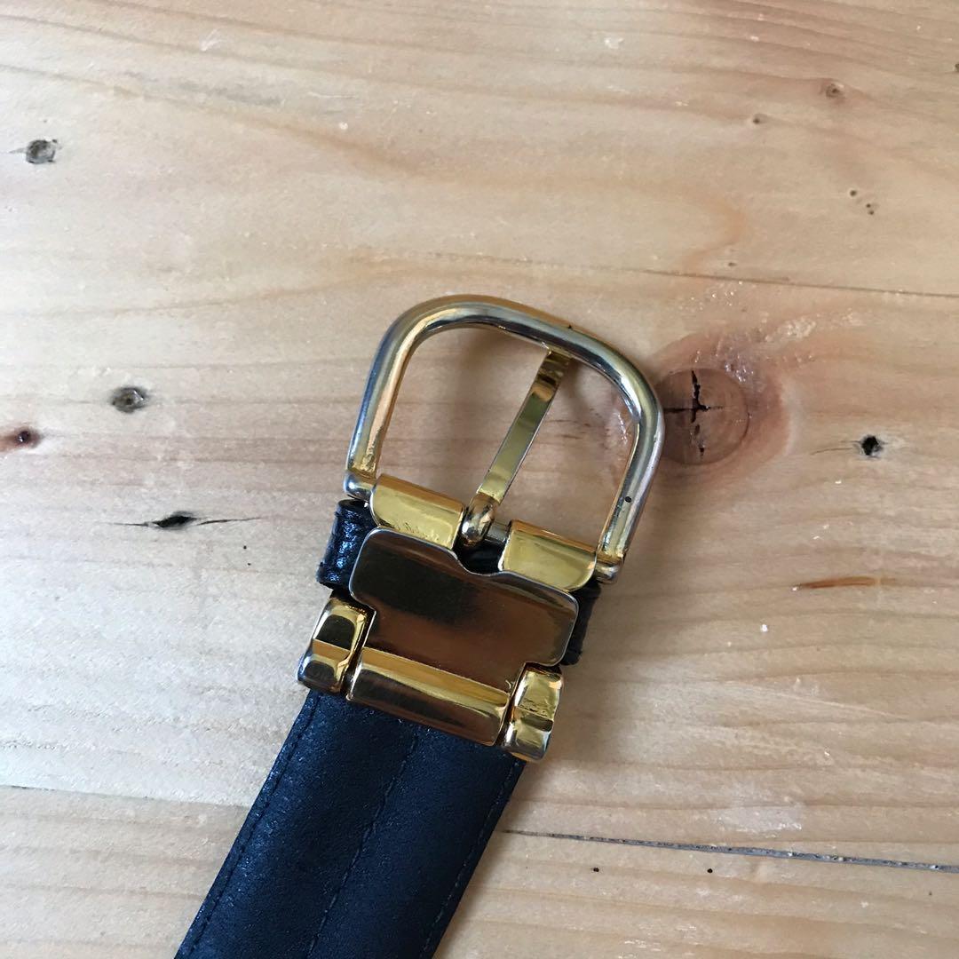 AUTH LANCEL TEXTURED LEATHER BELT, Men's Fashion, Watches & Accessories ...