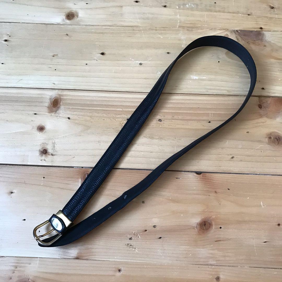 AUTH LANCEL TEXTURED LEATHER BELT, Men's Fashion, Watches & Accessories ...