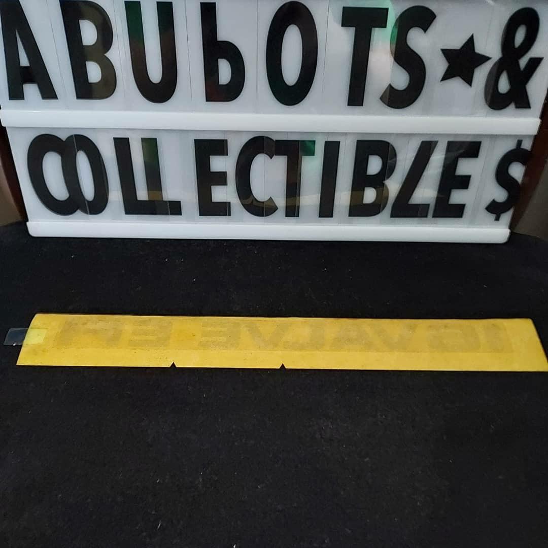 Brandnew Old Stock OEM Toyota Corolla 16 Valve EFI Back Windshield ...