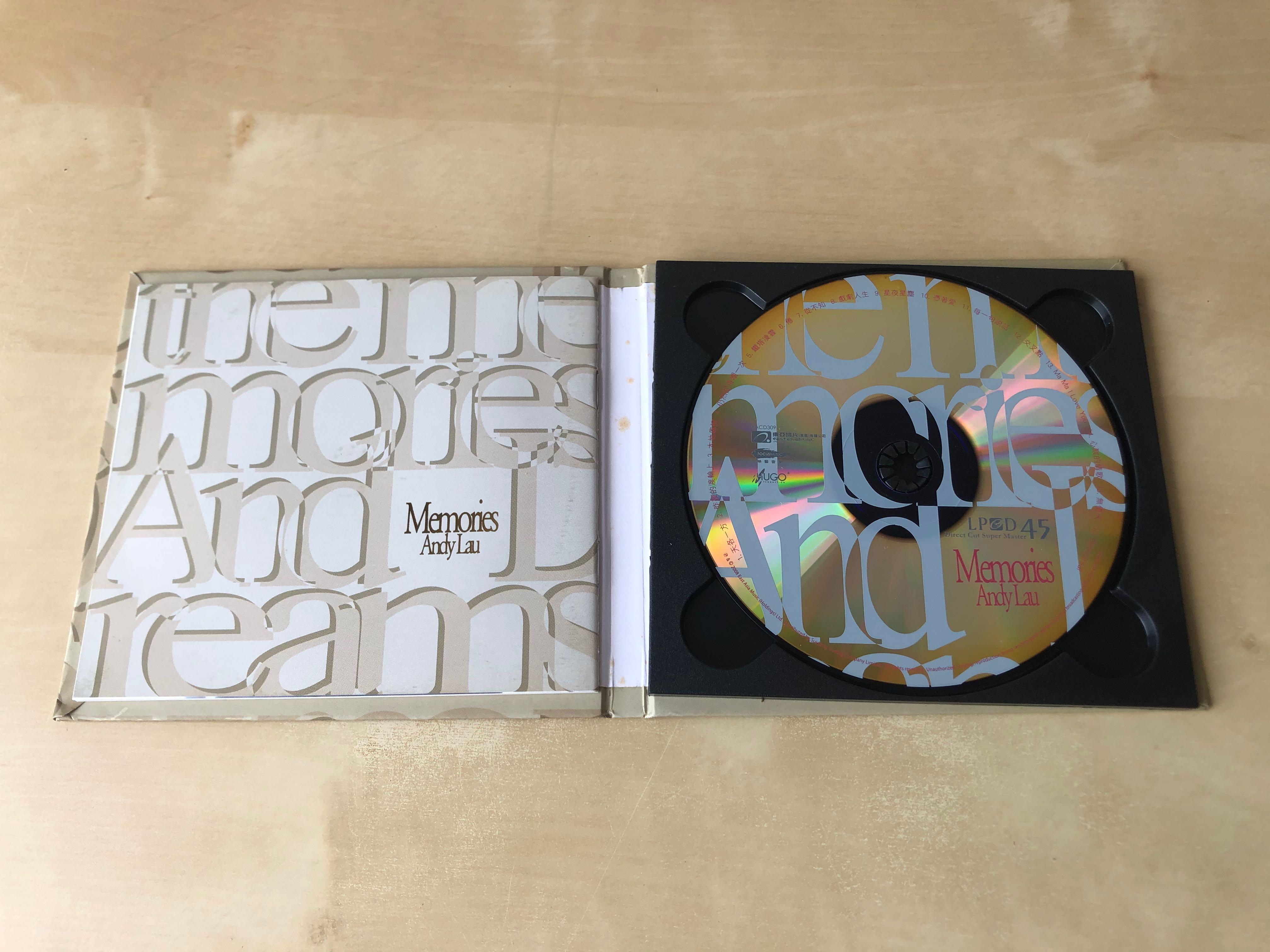 CD丨劉德華 Andy Lau Memories LPCD 45 超級母帶 翻唱 致敬, 興趣及遊戲, 音樂、樂器 & 配件, 音樂與媒體 - CD 及 DVD - Carousell