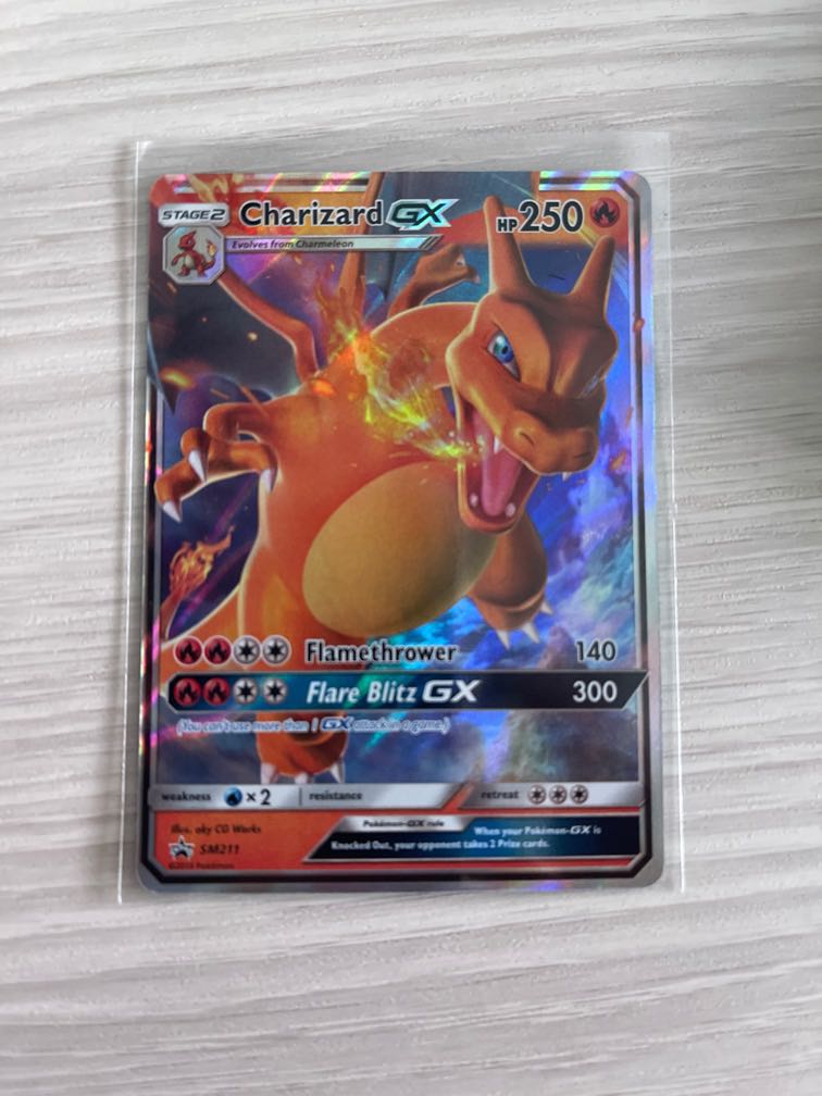 Pokemon TCG Charizard GX Promo, Hobbies & Toys, Toys & Games on Carousell