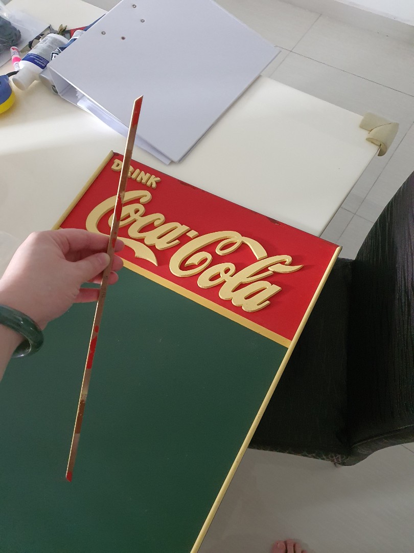 Coca cola chalk board, Furniture & Home Living, Home Decor, Other Home ...