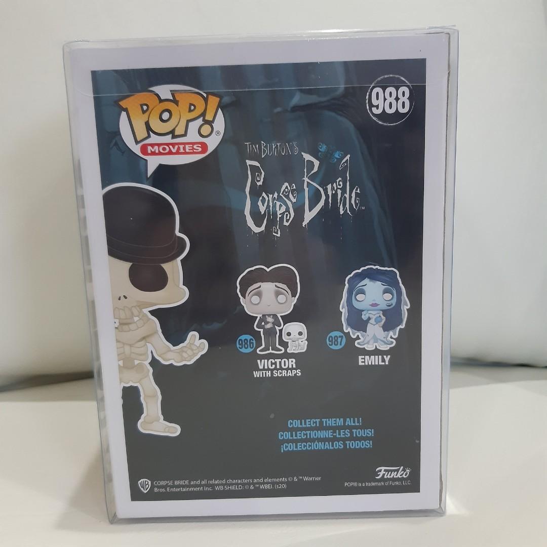 Funko Corpse bride skeleton, Hobbies & Toys, Toys & Games on Carousell