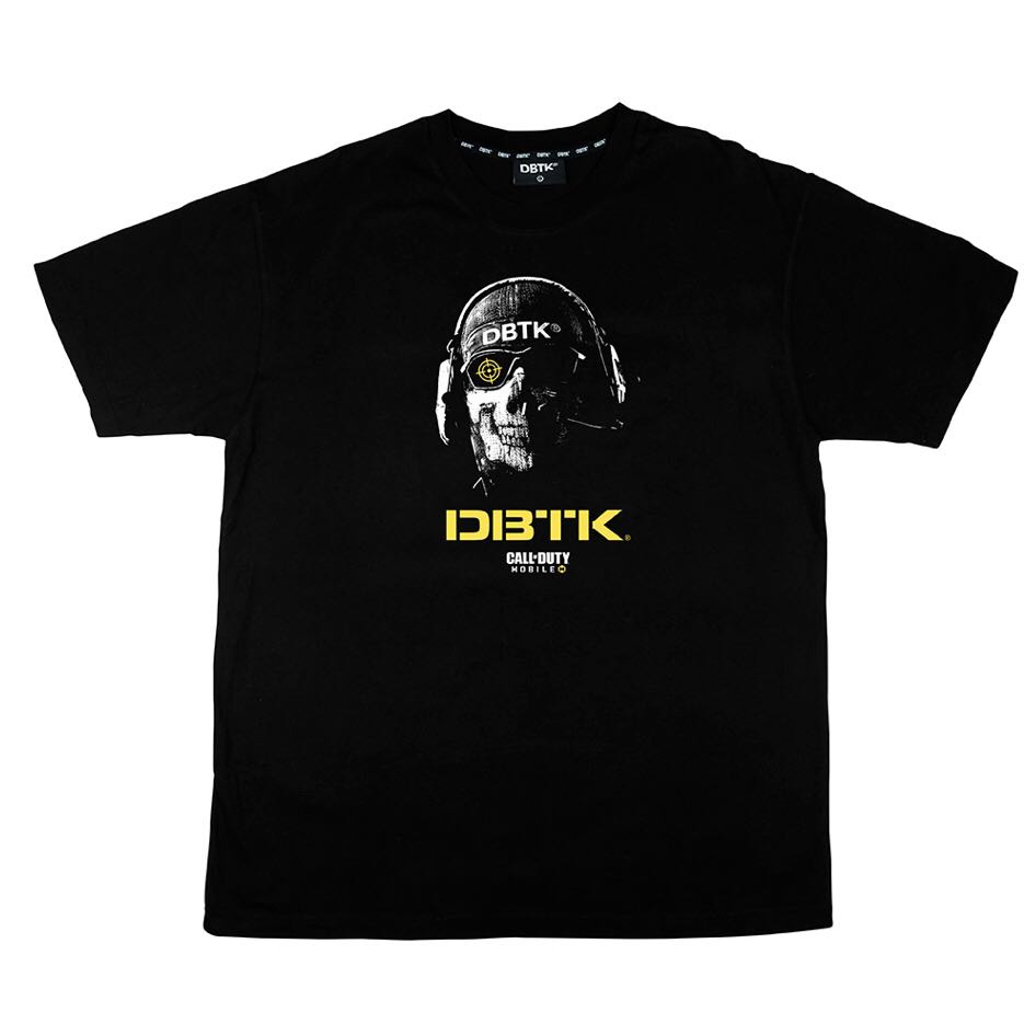 DBTK x CODM Ghost tee, Men's Fashion, Tops & Sets, Tshirts & Polo ...