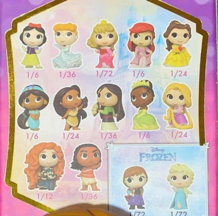 Disney Ultimate Princess Mystery Minis Display Case (Pre-Order) Deposit ...