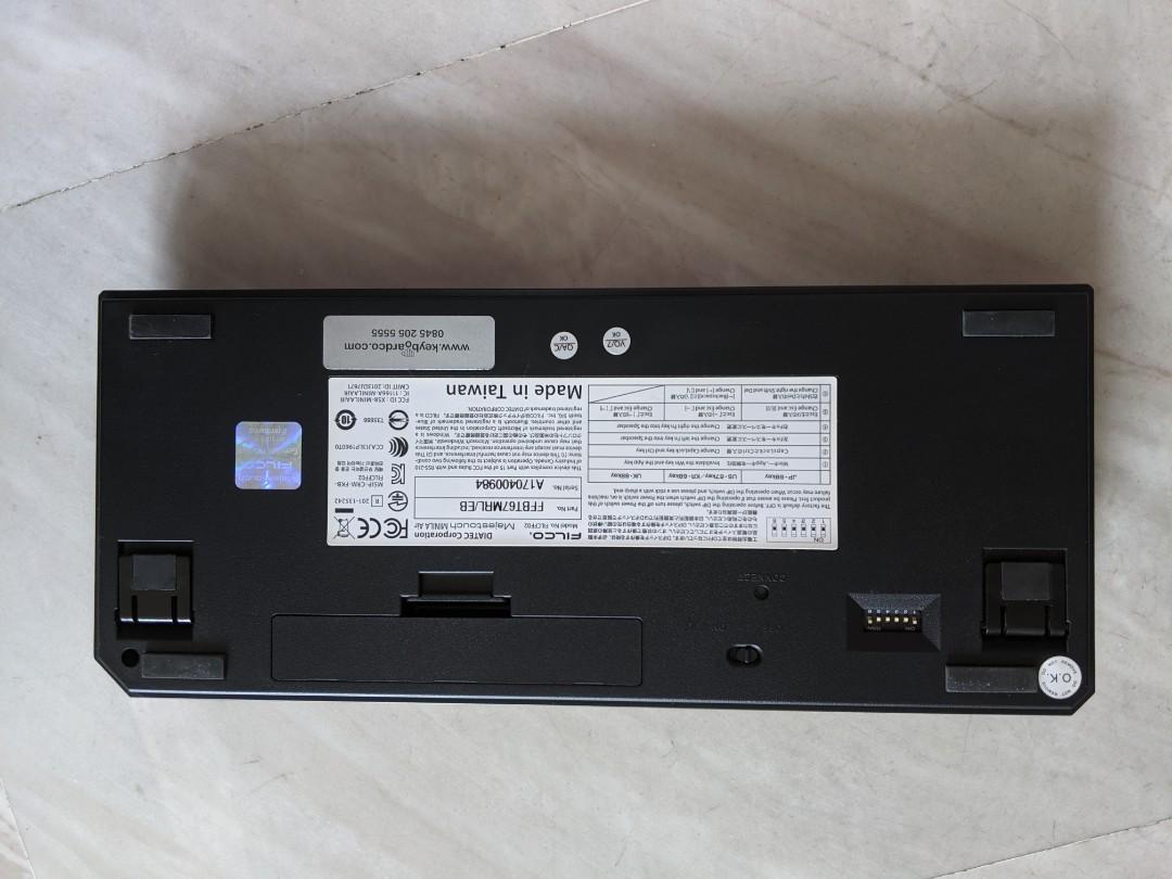 Filco Majestouch Manila Air keyboard (Cherry MX Red switches) with one ...