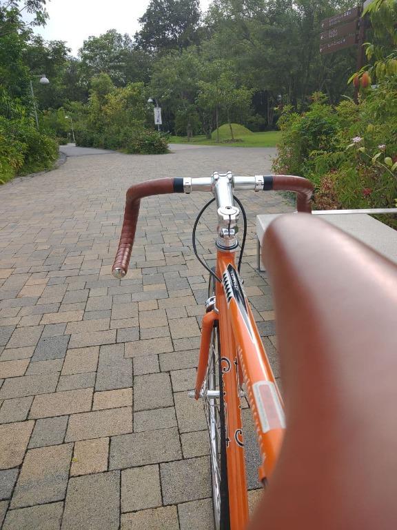 Fixie Bike - Vintage Orange Crescent Classic Fixie Bike 1970s, Sports ...