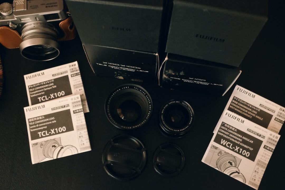 Fujifilm WCL-X100 I (Wide Conversion Lens) and TCL-X100 I (Tele Conversion Lens), Photography ...