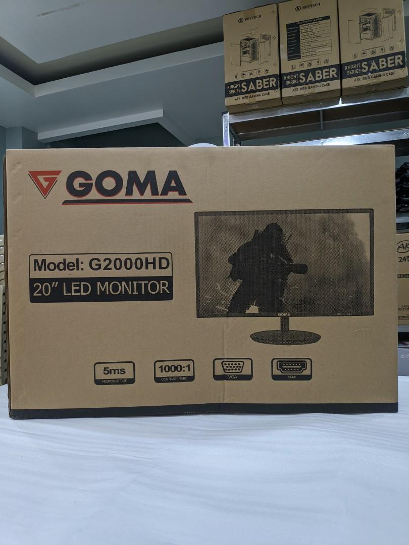 GOMA (2000HD) LED Computer Monitor, Computers & Tech, Parts ...