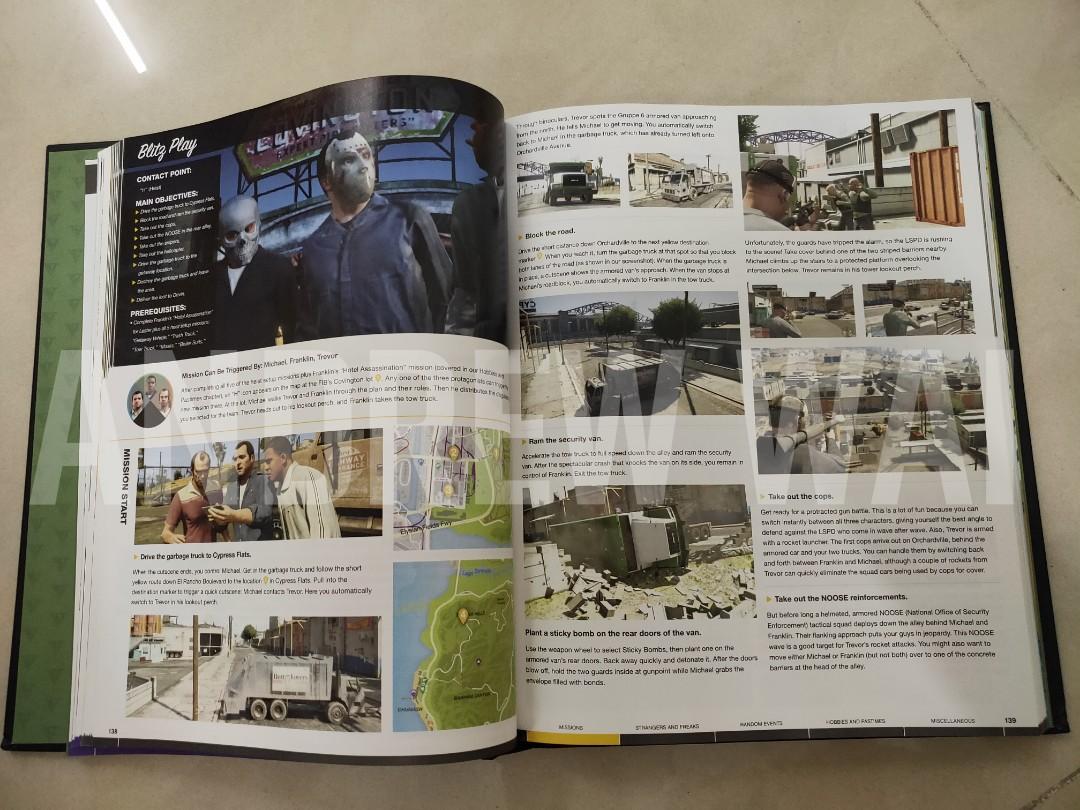 GTA V Limited Edition Strategy Guide, Video Gaming, Gaming Accessories ...