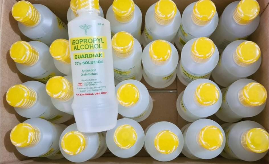 GUARDIAN 70% Isopropyl Alcohol in 50/60/125/250/500ml/1gallon, Beauty ...