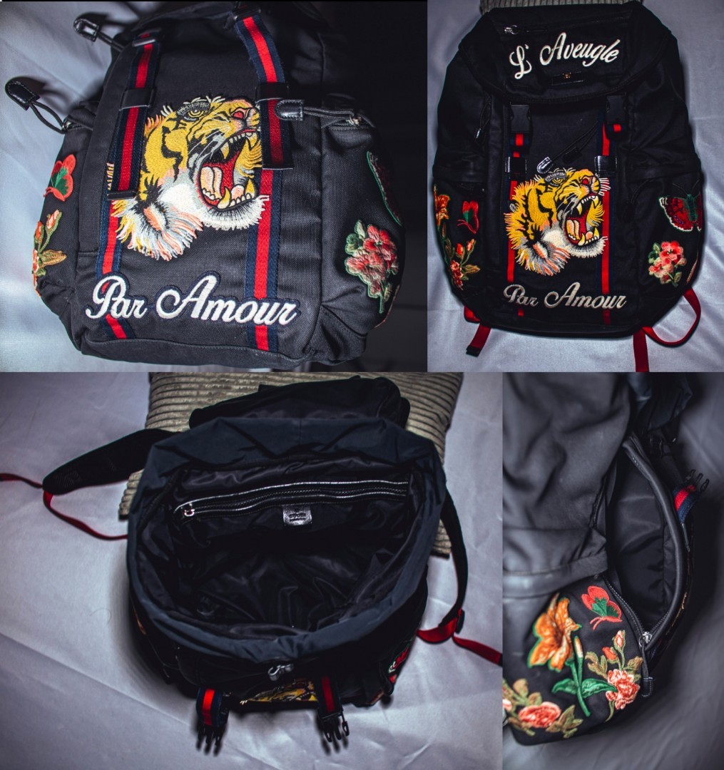 Gucci tiger techpack statement series, Luxury, Bags & Wallets on Carousell