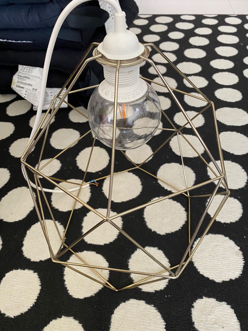 Ikea BRUNSTA pendant lamp, Furniture & Home Living, Lighting & Fans ...