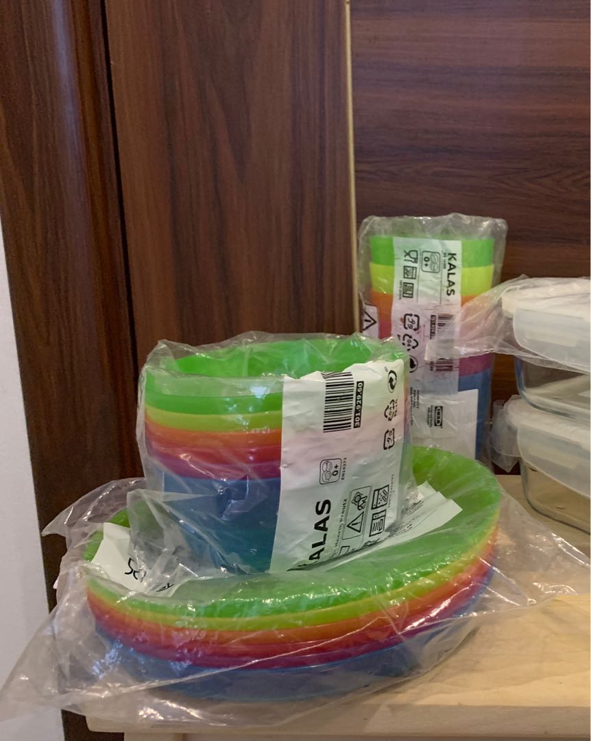 Ikea Kalas Plates, Bowls and Cups, Furniture & Home Living, Kitchenware ...