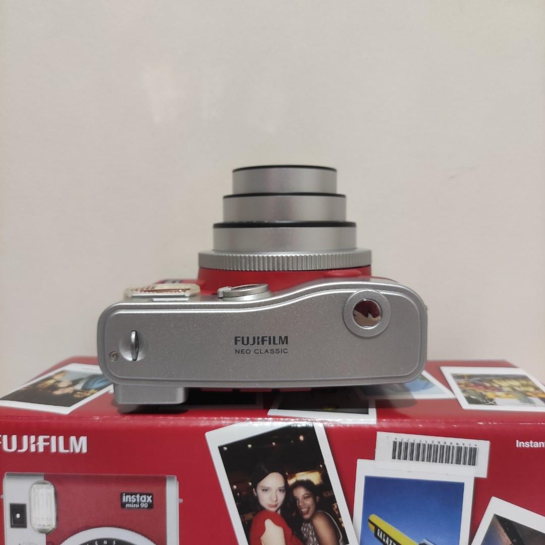 INSTAX MINI 90 IN RED, Photography, Cameras on Carousell