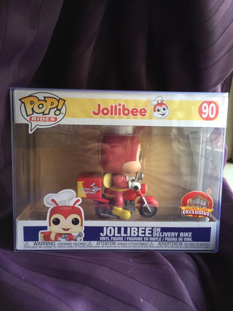 Jollibee on Delivery Bike Funko Pop [Jollibee Rider], Hobbies & Toys ...