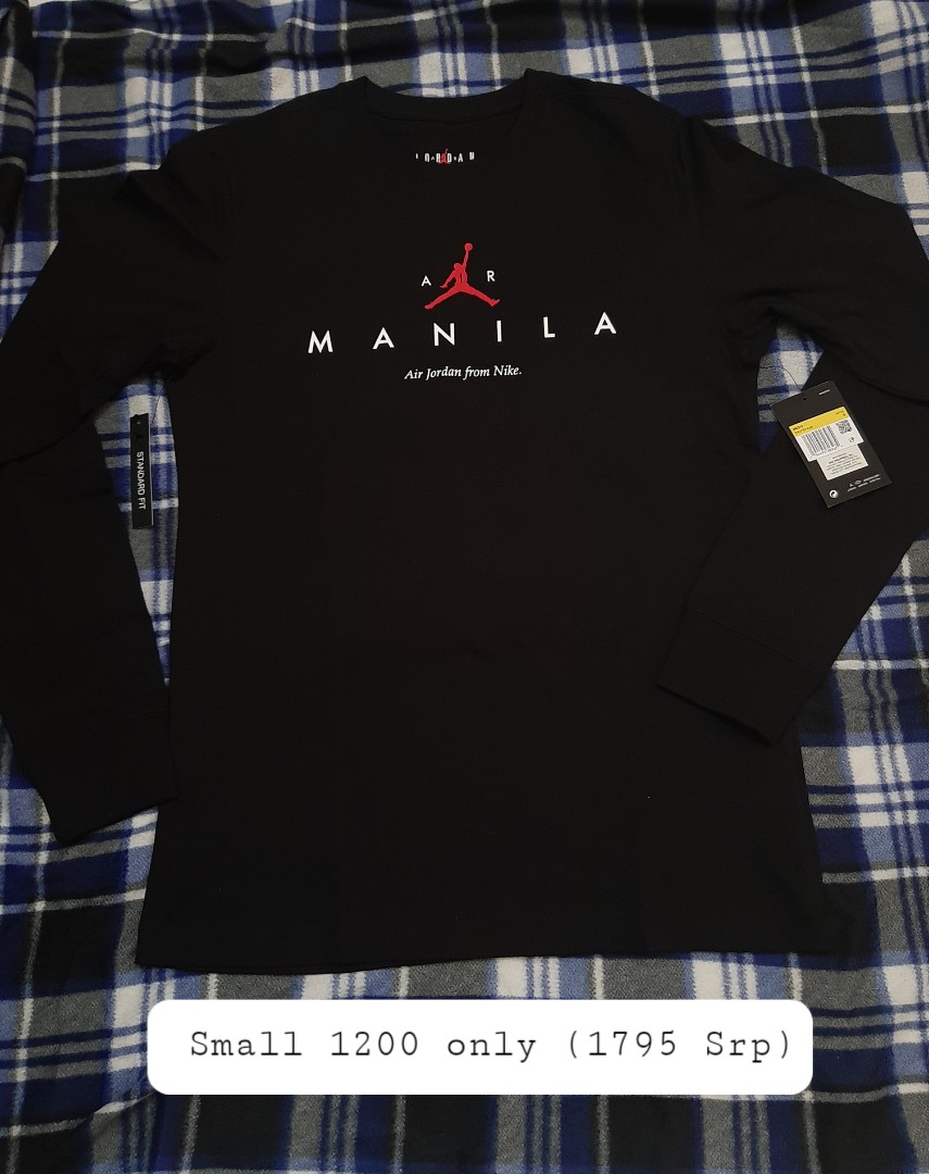 Jordan Manila Sleeve, Men's Fashion, Tops & Sets, Tshirts & Polo Shirts ...