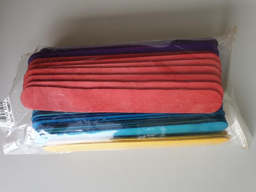 Jumbo popsicle sticks, Hobbies & Toys, Stationary & Craft, Craft ...