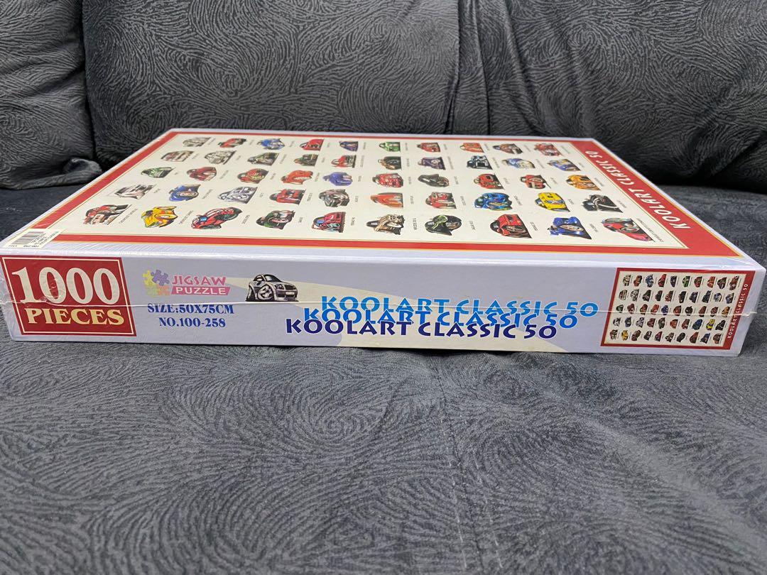 Koolart Classic 50 vintage cars 1000 pieces puzzle, Hobbies & Toys ...