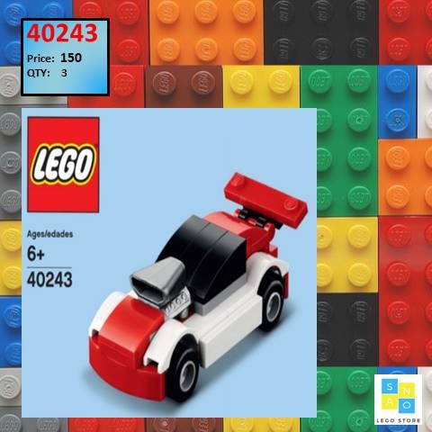 Lego 40243 Race Car, Hobbies & Toys, Toys & Games on Carousell
