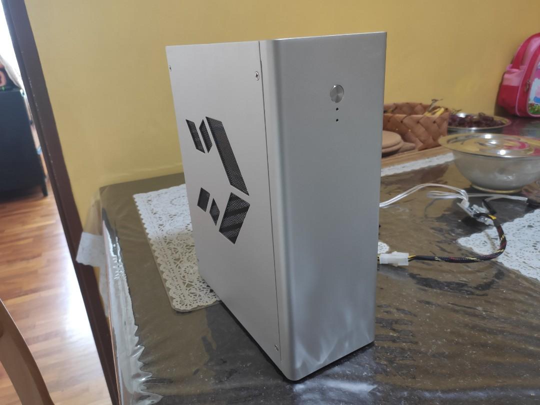 Like new Metalfish S2 itx SFF HTPC matx case with pico psu 200W dell DC ...