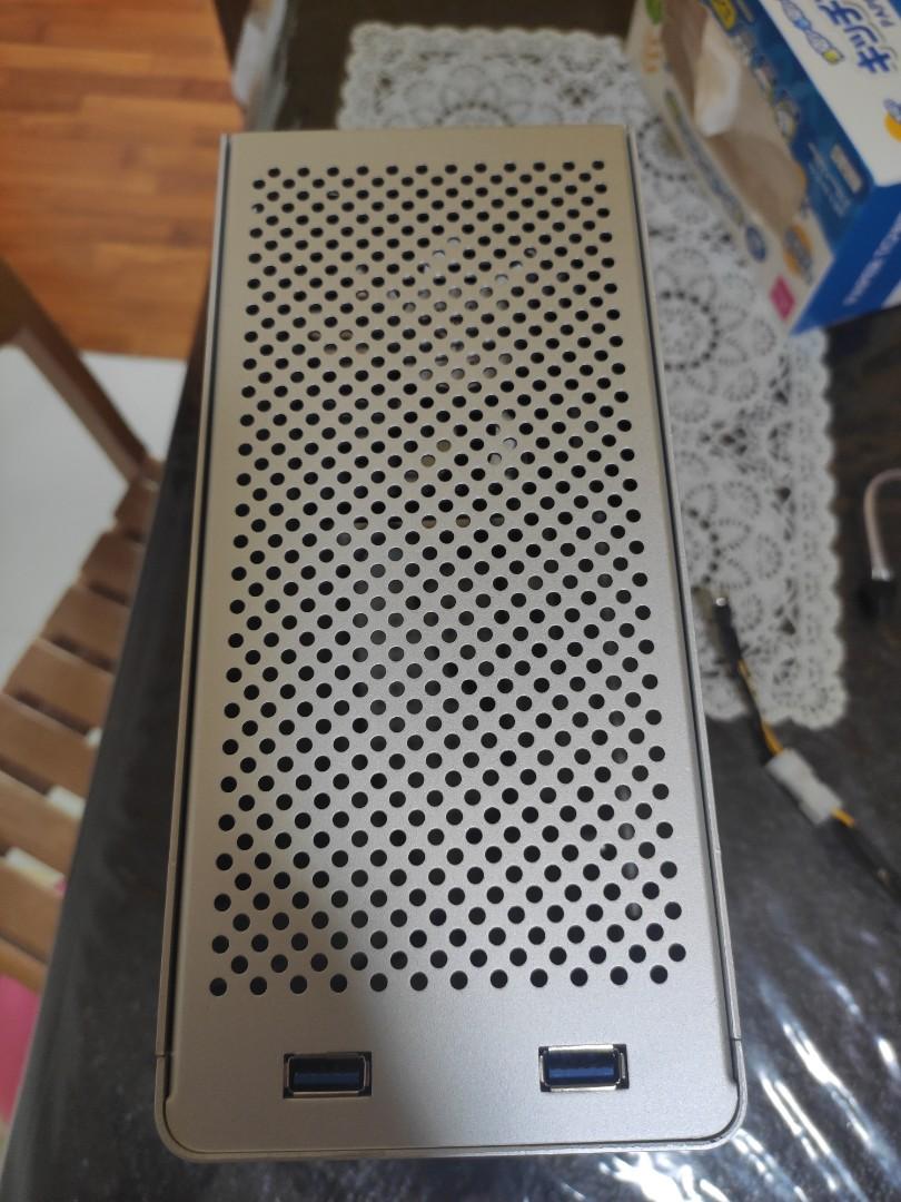 Like new Metalfish S2 itx SFF HTPC matx case with pico psu 200W dell DC ...