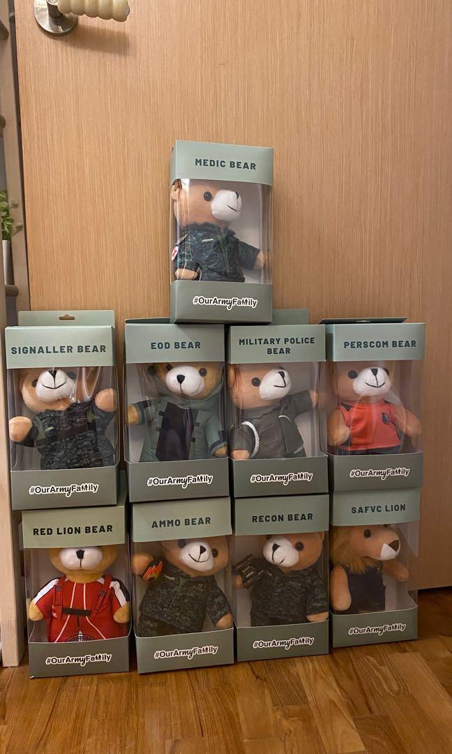 Limited Edition SAF Bear (Full Set), Hobbies & Toys, Toys & Games on ...